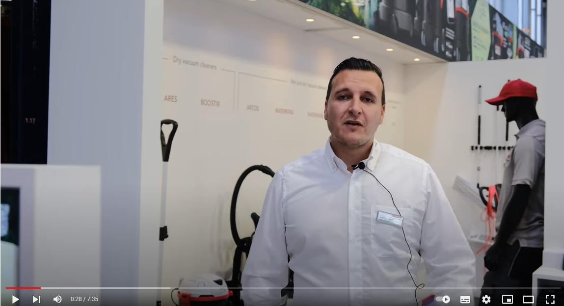 Neu in der ReinigungsMarkt-Mediathek: Sprintus auf der Interclean in ...